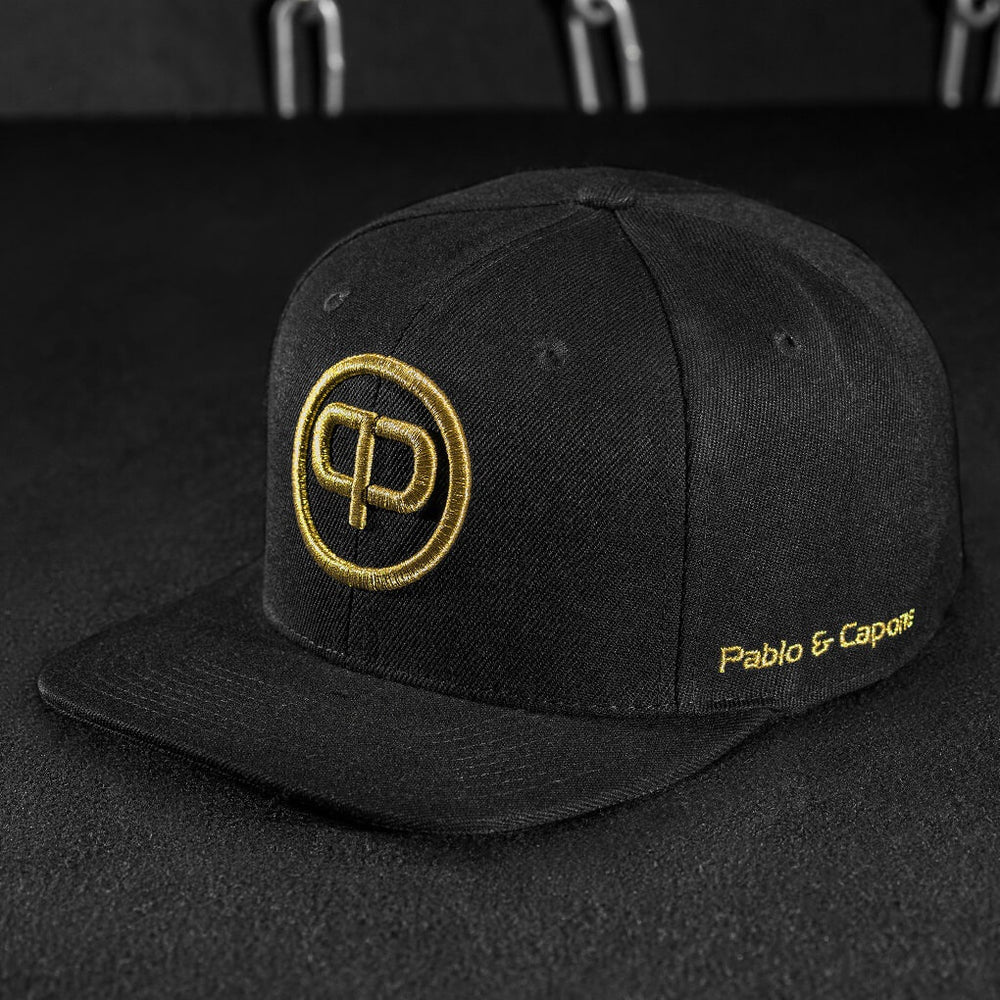 Pablo & Capone | Snapback Cap - Black & Gold