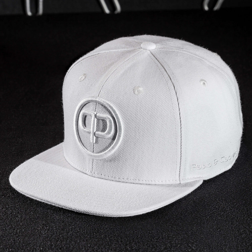 Pablo & Capone | Snapback Cap - White & White